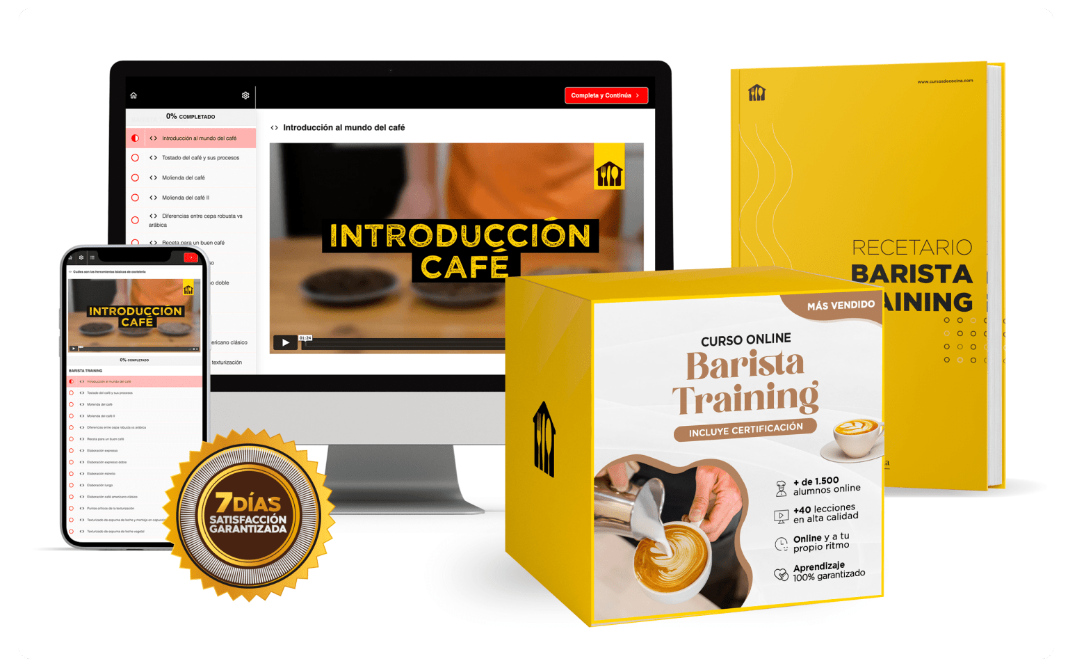 Barista Training Online – Cursosdecocina.tv
